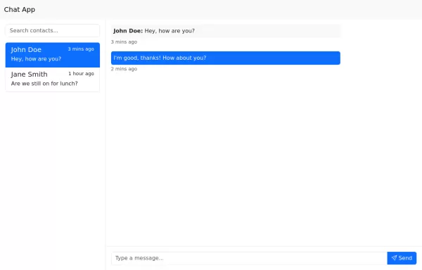 Collapsible Nested List Bootstrap 5 Example