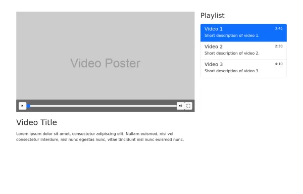 Pagination Bootstrap 5 Example