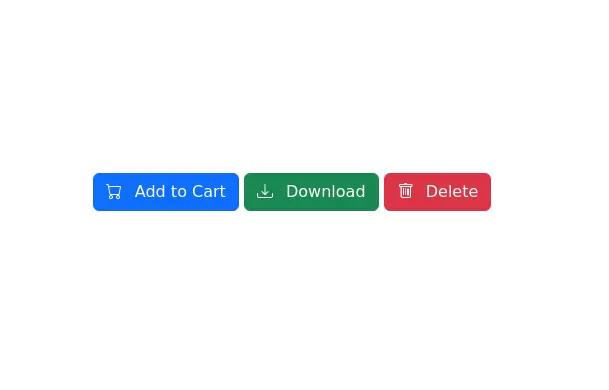 Outlined Buttons With Animated Hover Bootstrap 5 Example