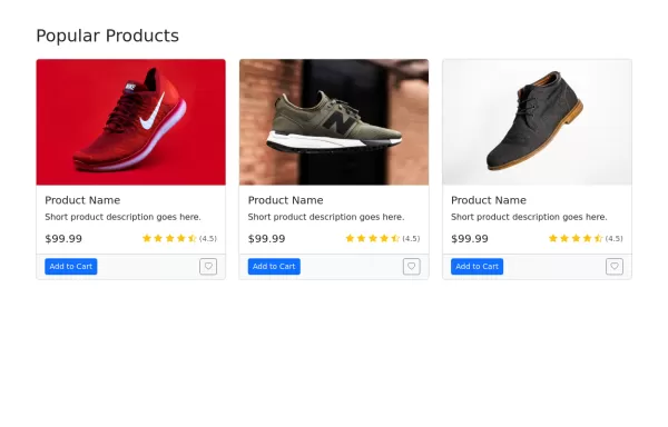 Interactive Right Side Menu Bootstrap 5 Example