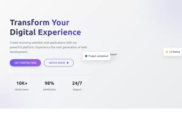 Interactive Right Side Menu Bootstrap 5 Example