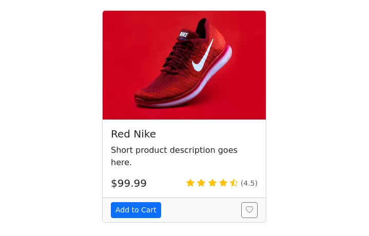 30card Free Examples In Bootstrap Css 6866
