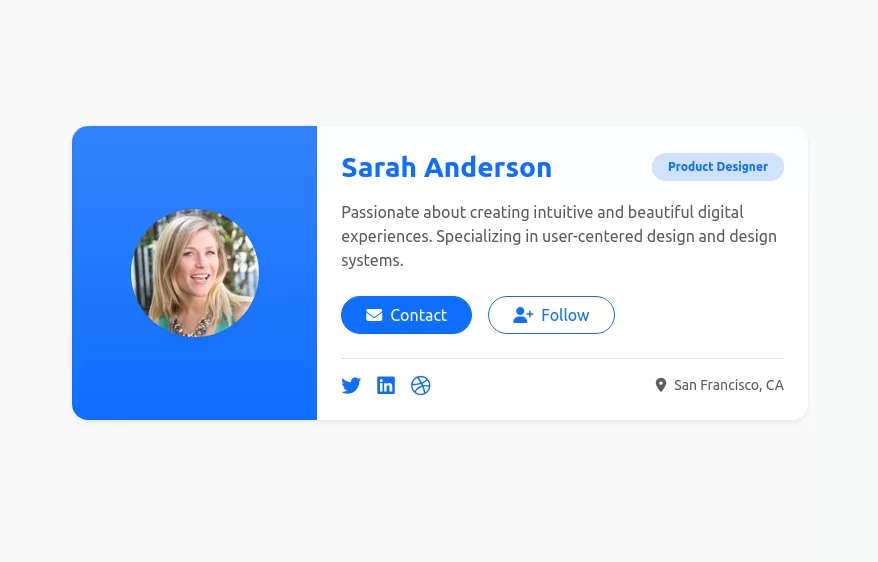 Bootstrap User Profile Bootstrap 5 Example 7106
